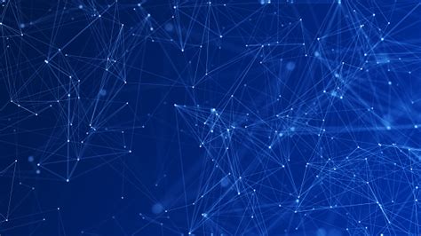 추상적인 디지털 흐름 입자 사이버 네트워크 연결 배경 빅 데이터 시각화 기술 배경 3d 렌더링 연결에 대한 스톡 사진 및 기타 이미지 Istock