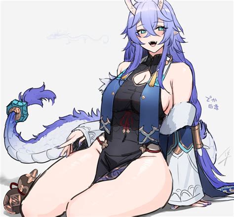 Bailu Honkai And More Drawn By Hayabusa Vert Danbooru