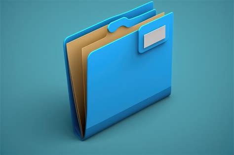 Premium Ai Image File Folder Illustration Data Storage Concept Background Generative Ai