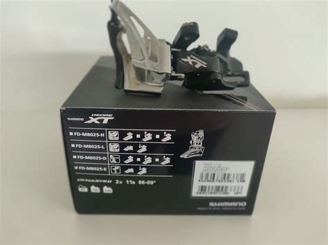 Shimano Deore XT FD M8025 D Down Swing Dual Pull Umwerfer 2x11 Bikemarkt MTB News De
