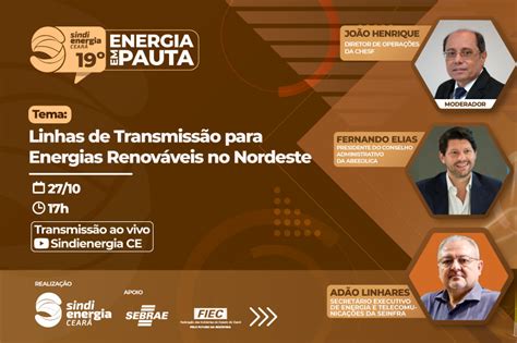 19° Energia Em Pauta Reunirá Grandes Nomes Do Setor Para Abordar As