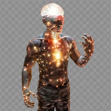 Premium Psd Adult Man Memory Manipulator With Cerebral Form Memory