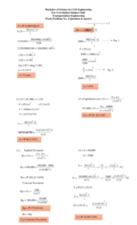 SOLUTION Engineering Economy Equiz Questions Problem With Answers Studypool