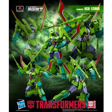 Flame Toys Transformers Acid Storm Model Kit Mcfly ColecionÁveis