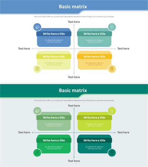 Circle Table Matix Diagram Matrix