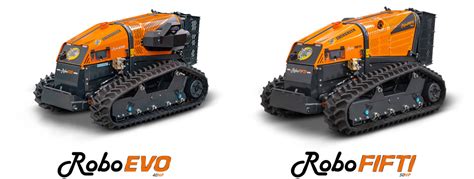Self Propelled Robotic Mulcher Roboevo And Robofifti Riko Ribnica