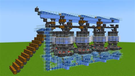 Minecraft Schematic 8 Module Sea Pickle Farm With Storage System By