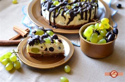 Cheesecake cu struguri Prăjiturici și altele