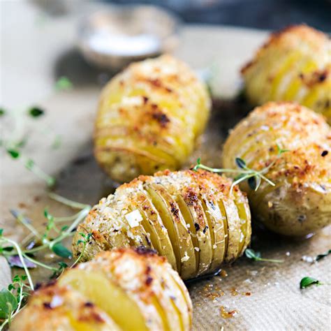 Ugnsbakad Hasselbackspotatis Tasteline