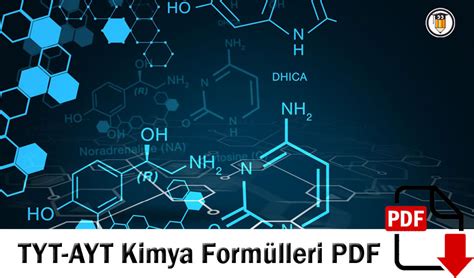 TYT AYT Kimya Formülleri PDF İndir Öğrenci Gündemi