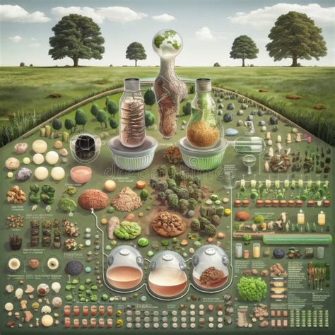 An Educational Diagram Showing The Environmental Impact Reduction