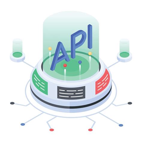 trendy api technology 21925680 vector art at vecteezy