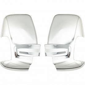 Set 2 Capace Cromate De Oglinda Compatibil FORD TRANSIT 2012 Inox