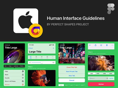 Free IOs Ui Kit For Figma By Perfect Shapes Project On Behance