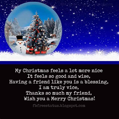 Merry Christmas Wishes For Friends With Christmas Wishes Images