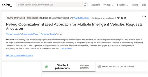 hybrid optimization based approach for multiple intelligent vehicles