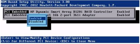 فعال سازی کنترلر B120i در Hp Proliant Gen8 آوش افزار