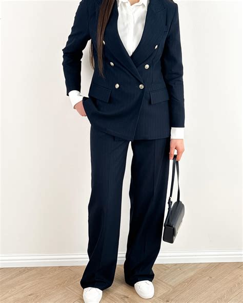 ‎آنا ضیا شومیز شال ترنچ کت مانتو‎ ‎ کت و شلوار دیپلمات سورمه ای