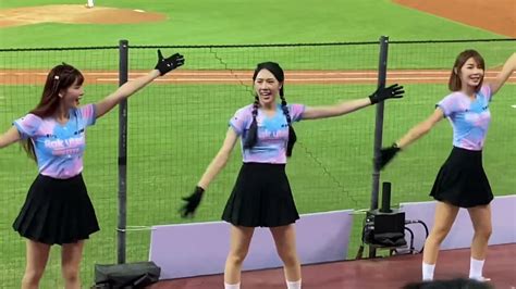 Rakuten Girls 菲菲and宋宋andyuri 朱育賢應援20221022樂天桃猿全猿主場 Rakutenmonkeys