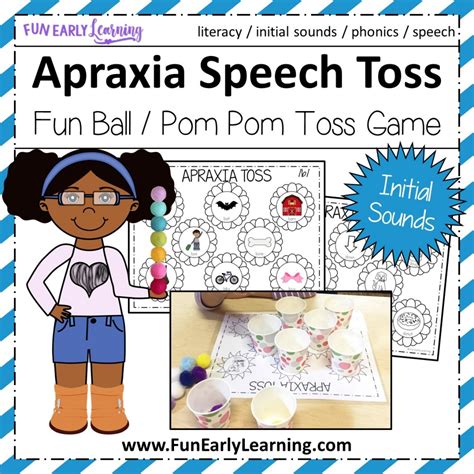 Apraxia Speech Cards For Speech Therapy Starter Set Fun Early Learning