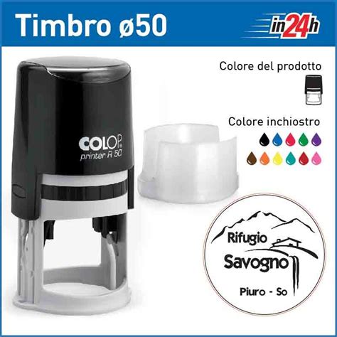 Timbro Colop Printer R50 ø mm 50