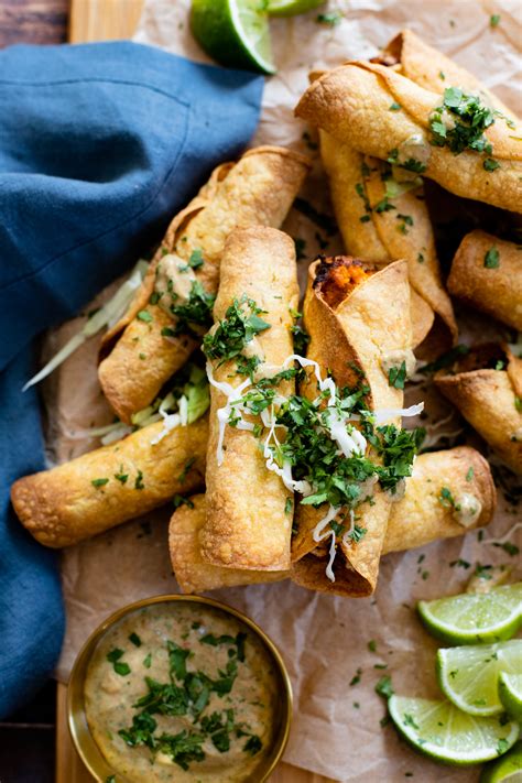 Sweet Potato Rolled Tacos This Savory Vegan