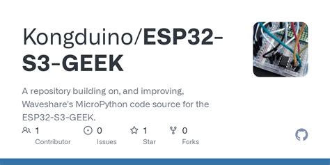 Github Kongduino Esp S Geek A Repository Building On And