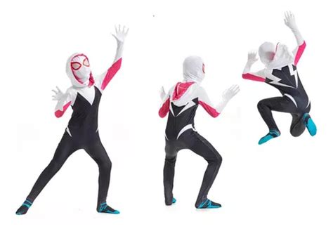 Disfraz De Spiderwoman Gwen Stacy Ghost Para Ni As Mercadolibre