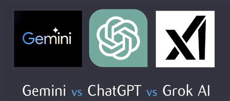 Gemini Vs Gpt 4 Vs Grok Ai Models Compared