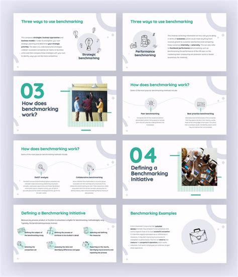 Plantilla De Presentación De Benchmark Gratis • Slidecore Templates