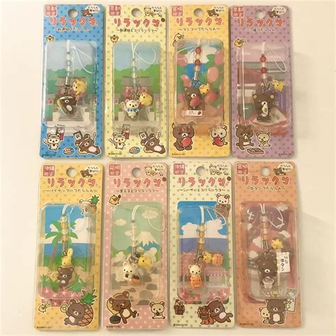 Figuresdolls 리락쿠마리락쿠마스트랩코리락쿠마코리락쿠마스트랩고전문구 On Bunjang Global Site
