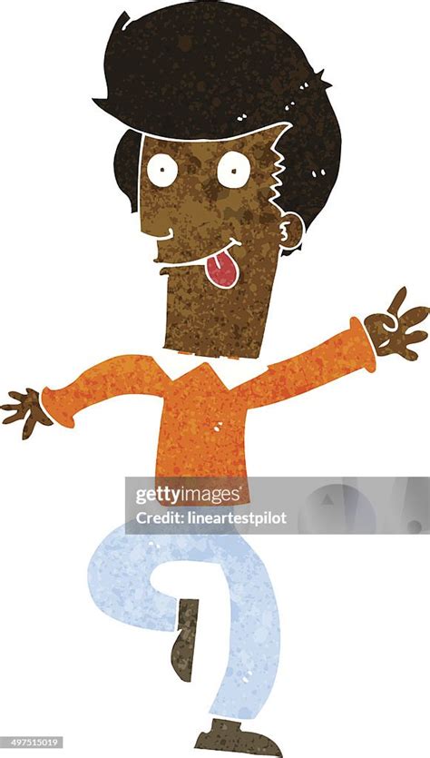 Cartoon Man Dancing High Res Vector Graphic Getty Images