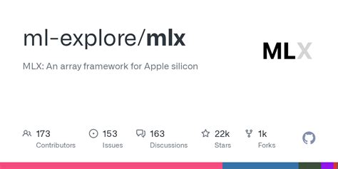 Github Ml Exploremlx Mlx An Array Framework For Apple Silicon
