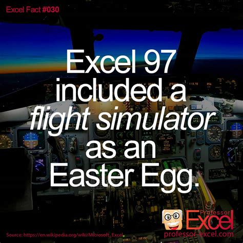 211119 Excelfact 030 Flight Simulator Professor Excel
