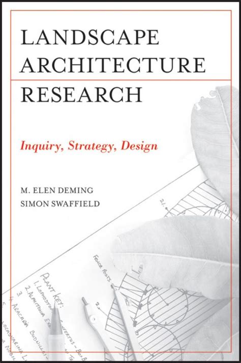 Landscape Architectural Research Inquiry Strategy Design ETextZone