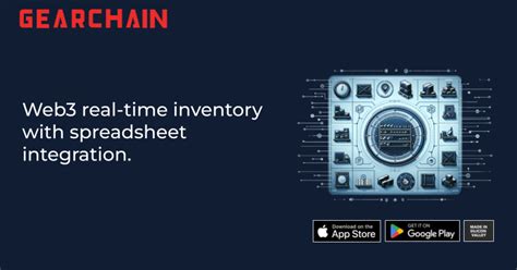 Gearchain Unveils The First Mobile Based Blockchain Inventory Management App Newswire