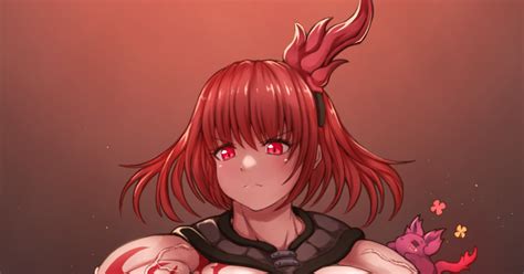 剣闘士 炎の拳闘戦士（身長143cm） 腐豆のイラスト Pixiv