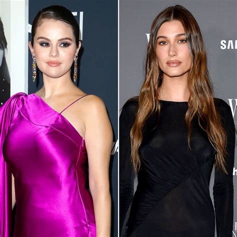 Selena Gomez Hailey Bieber Received Death Threats Amid Drama Us Weekly