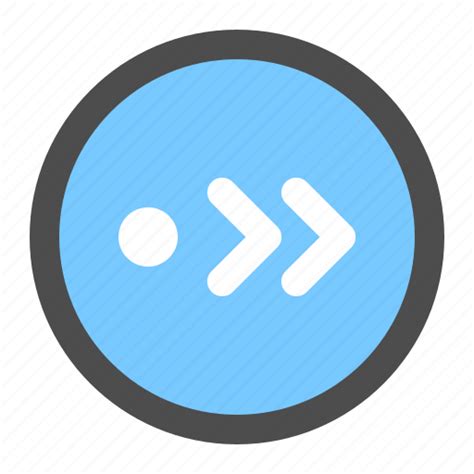 Arrow Circle Direction Forward Navigation Right Ui Icon Download On Iconfinder