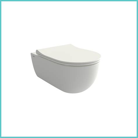V Tondo Rimless Matt White Vento Design