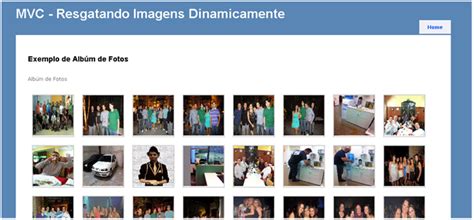 Resgatando Imagens Dinamicamente Usando ASP NET MVC E C