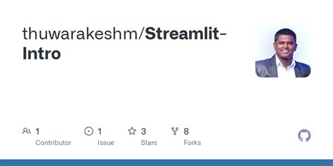 GitHub Thuwarakeshm Streamlit Intro