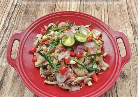 Resep Tongkol Suwir Sambal Matah Menggugah Selera RESEP BIZ ID