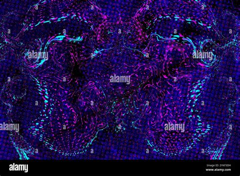 This Illustration Features A Mesmerizing Array Of Swirling Patterns And Vibrant Colors Creating