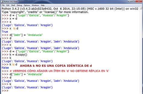 Aprender A Programar Con Python Diccionarios Y Sus M Todos