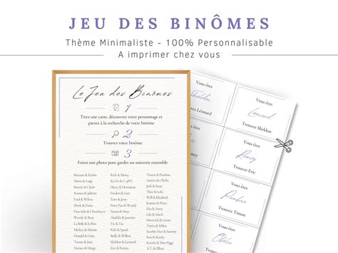 Binomial Game Minimalist Theme Wedding Games Wedding Activities