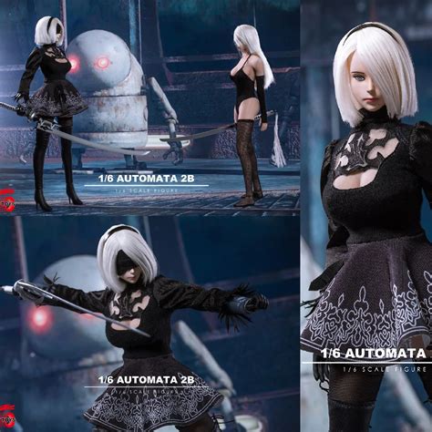 Tf Toys Tf01 Tf02 16 Scale Sexy Nierautomata A2 Disfraz De Chica
