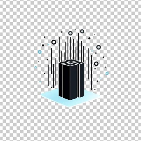 Premium PSD Data Line Icondata Line Icon