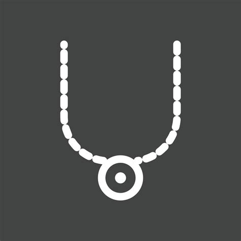 Necklace Line Inverted Icon 14997867 Vector Art At Vecteezy