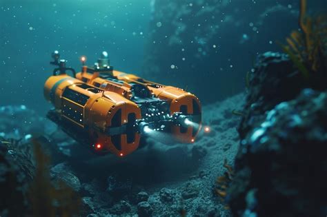 Premium Photo Witness The Edge Technology Of An Underwater Robot